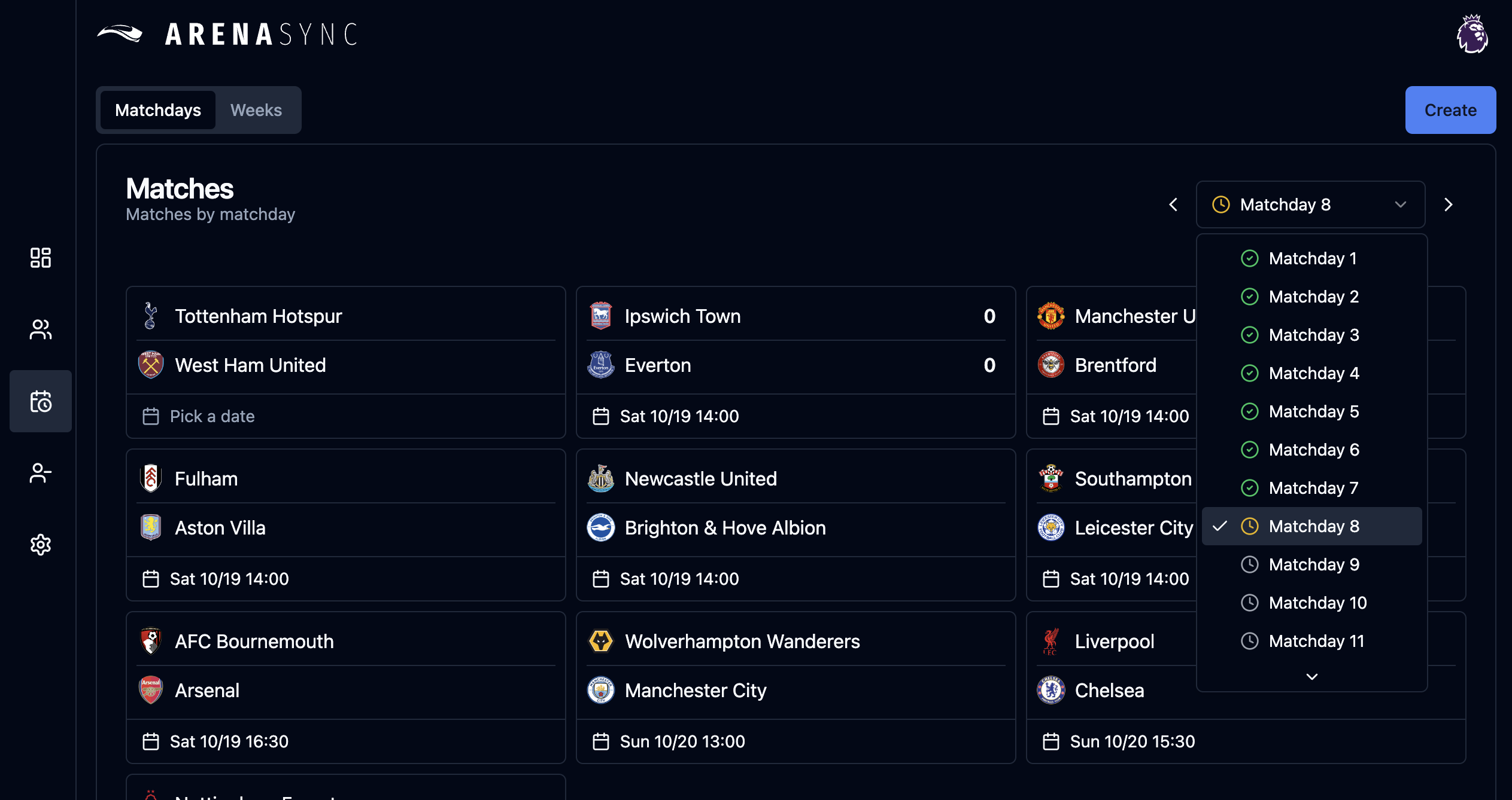 Arena Sync | Arena Sync